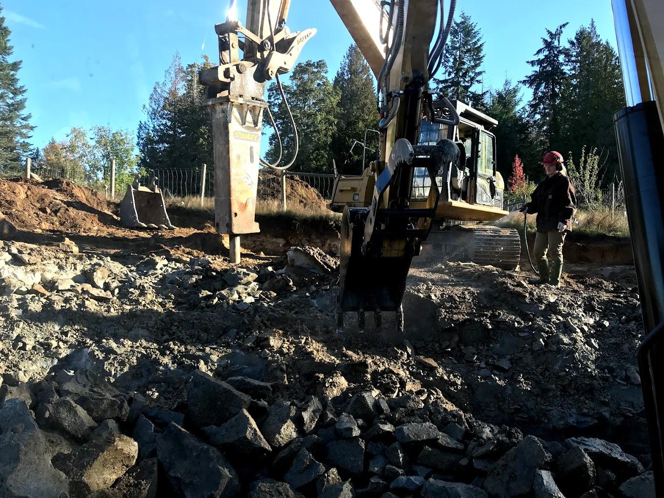 Nanaimo Rock Breaking | Clark Pacific Excavating